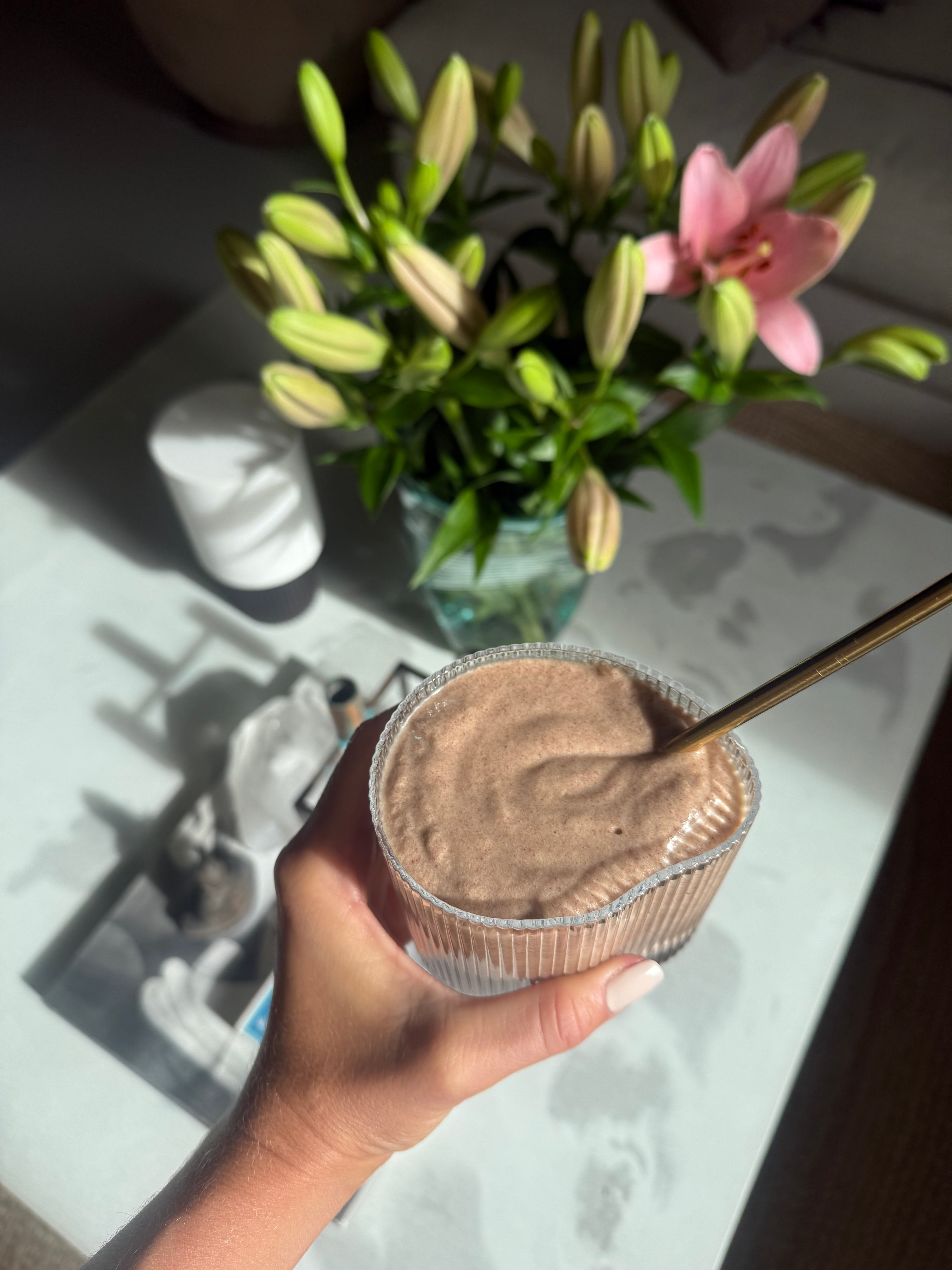 Nutty smoothie – MonDay Bliss