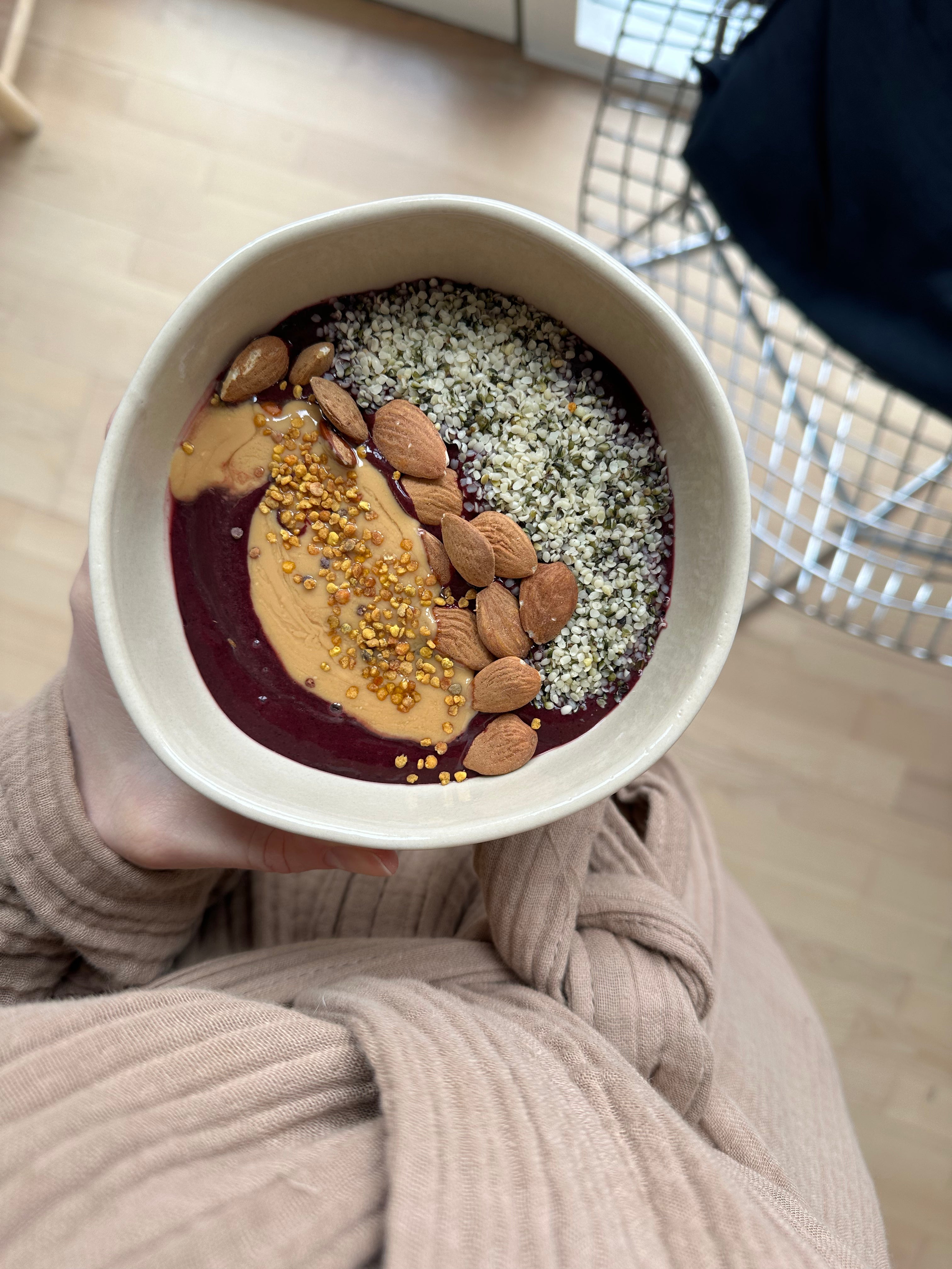 Cremet blåbær smoothiebowl – MonDay Bliss