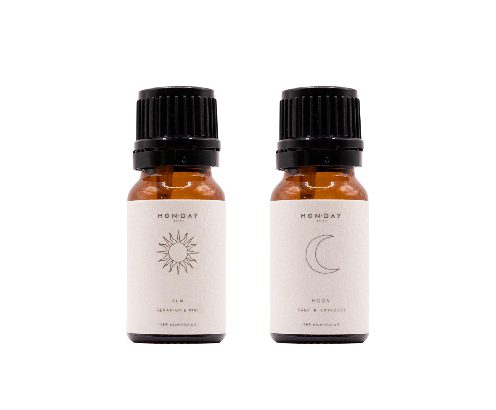 SUN & MOON æteriske olier – MonDay Bliss